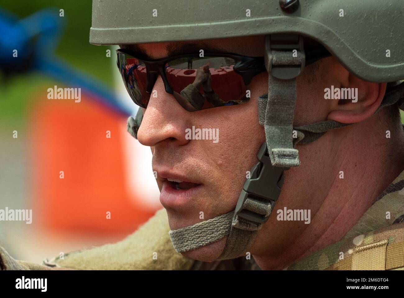 U.S. Air Force Maj. Adam Berheide, Transcom Command Sergeant ...