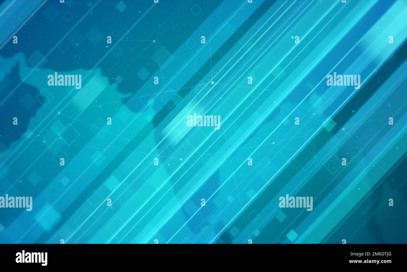 Abstract world map news corporate background.Business digital network ...