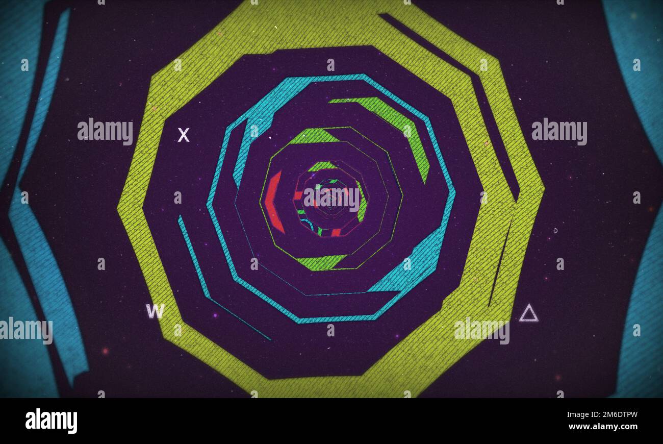 90s design presentation background.Retro stylist conccept.Abstract ...