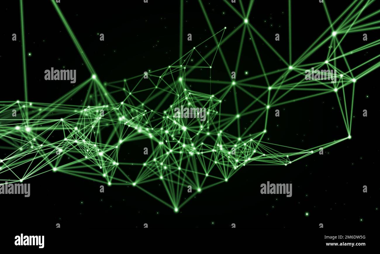 Abstract network background.Lines connection concept.Business ...