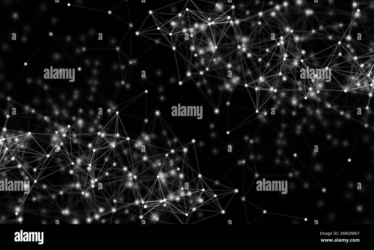 Abstract network background.Lines connection concept.Business ...