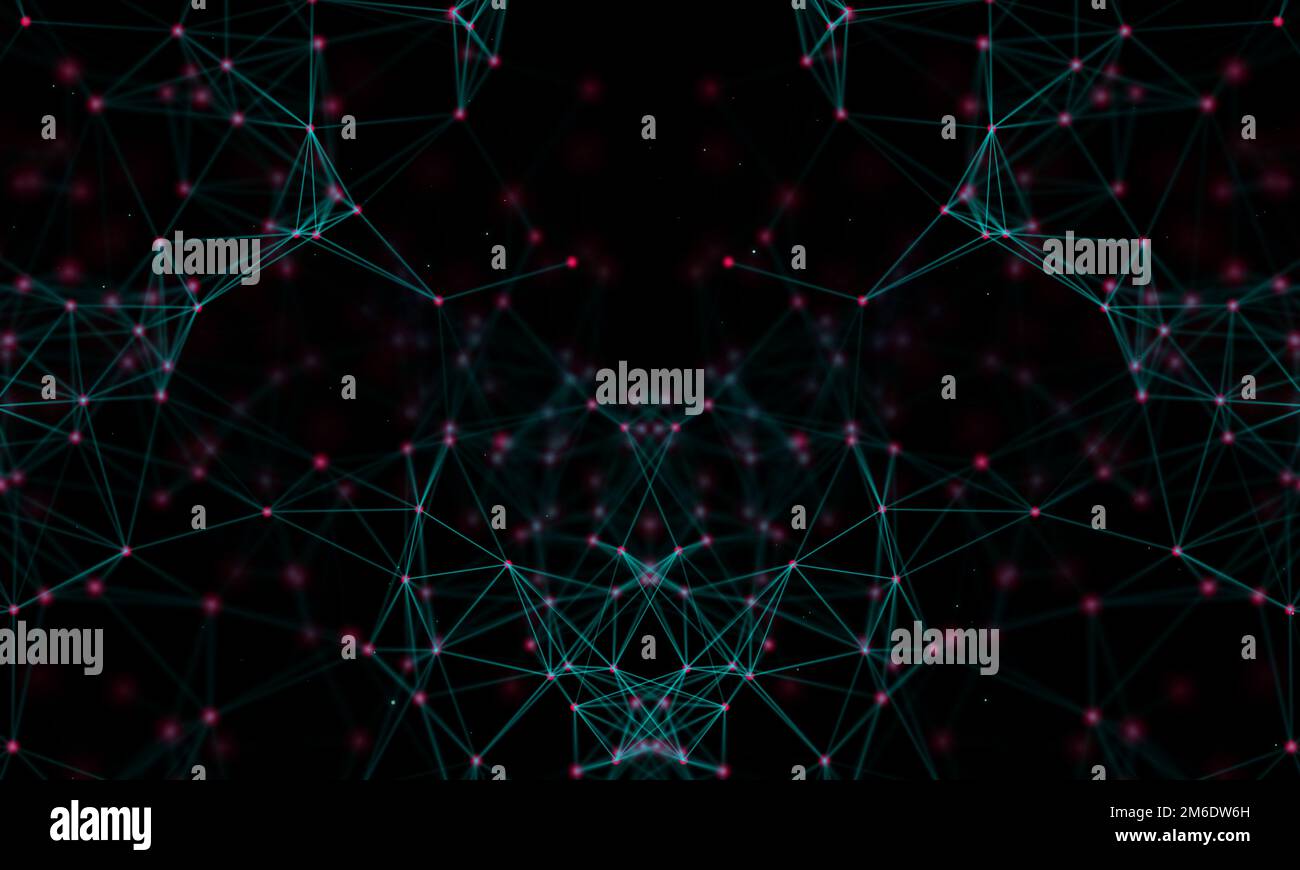 Abstract network background.Lines connection concept.Business ...