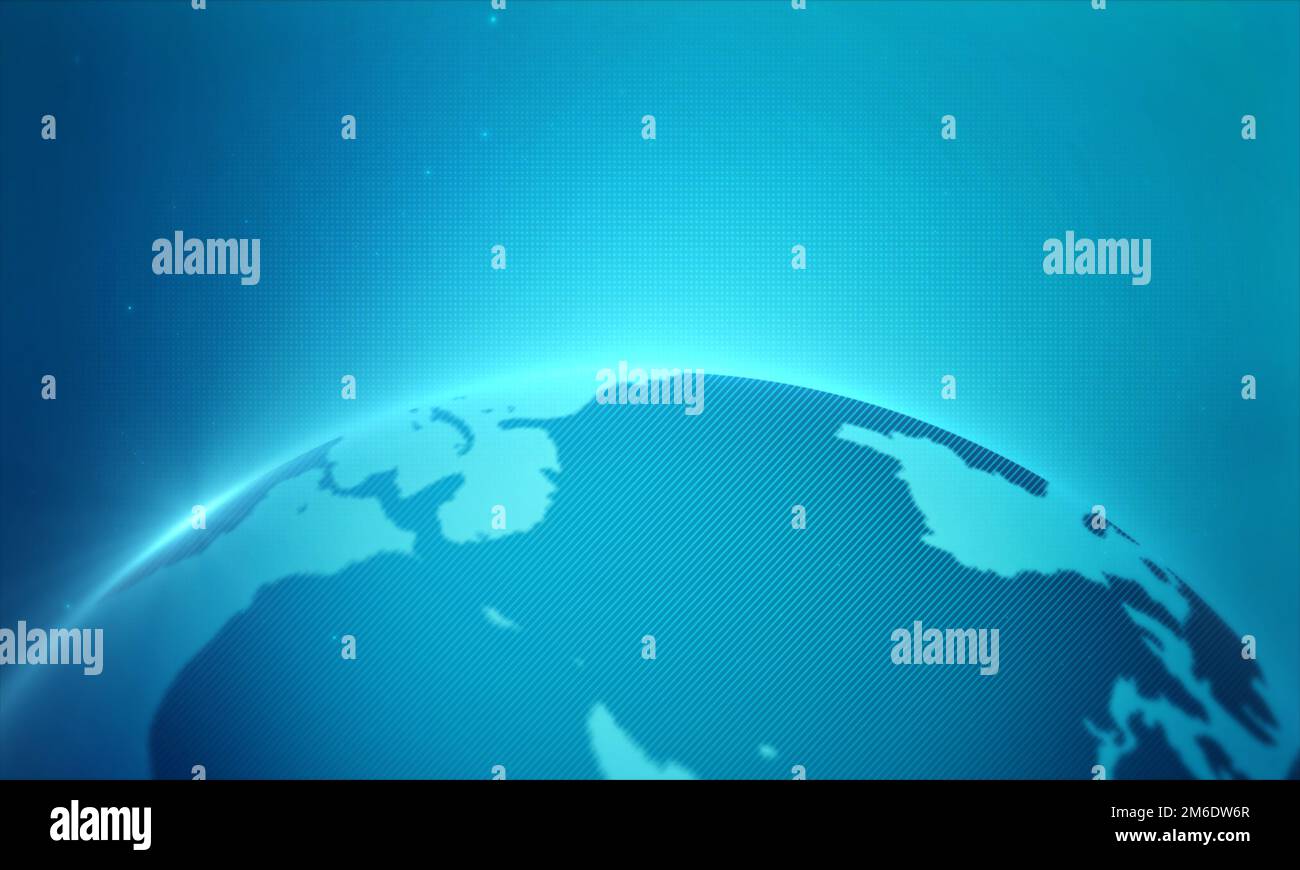News corporate background blue.Abstract global map business ...