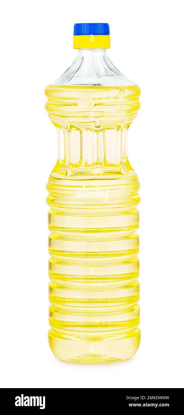 bottle of oil isolated Stock Photo - Alamy