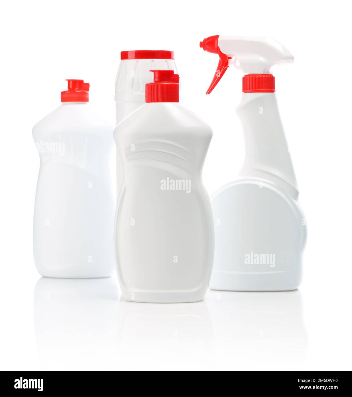 composition of kitchen bottles Stock Photo - Alamy