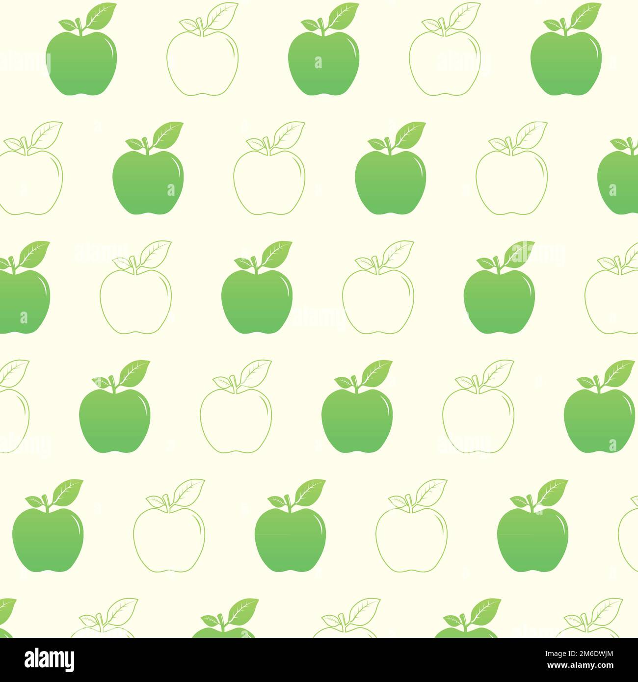 Cute apple Pattern background Stock Photo - Alamy