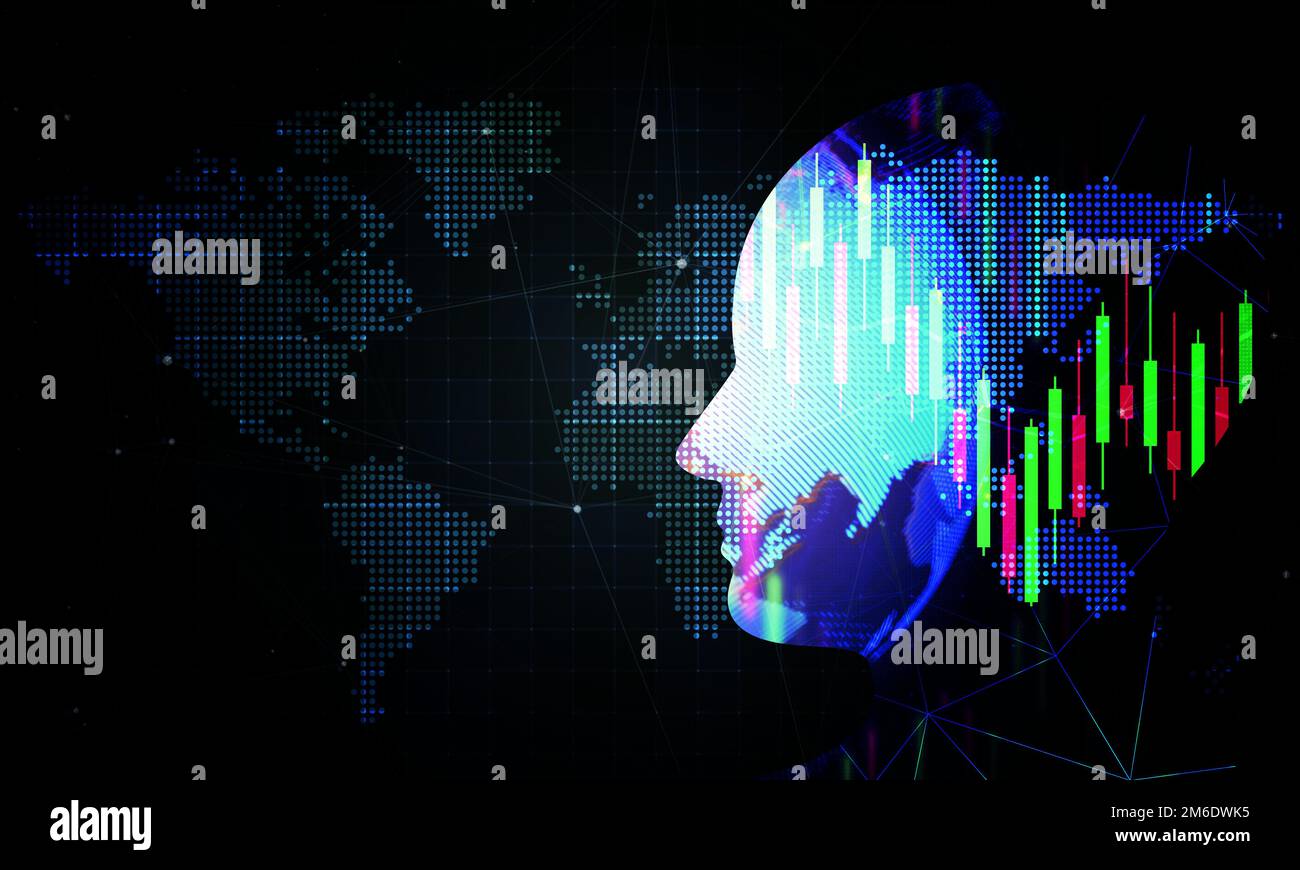 A.I. technology background Stock Photo - Alamy