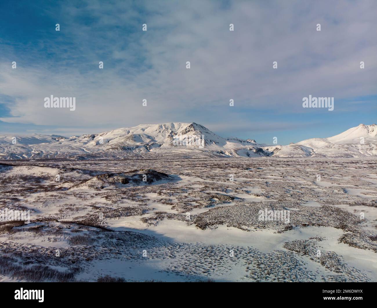 Aerial view volcanic desert mountains hi-res stock photography and ...