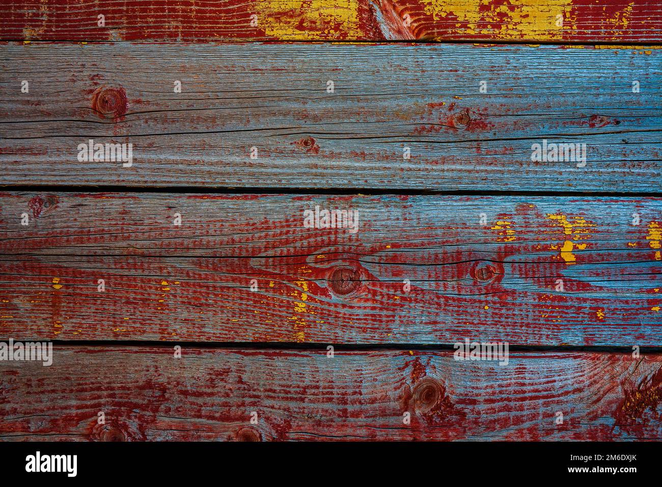 old painted wooden board Stock Photo - Alamy