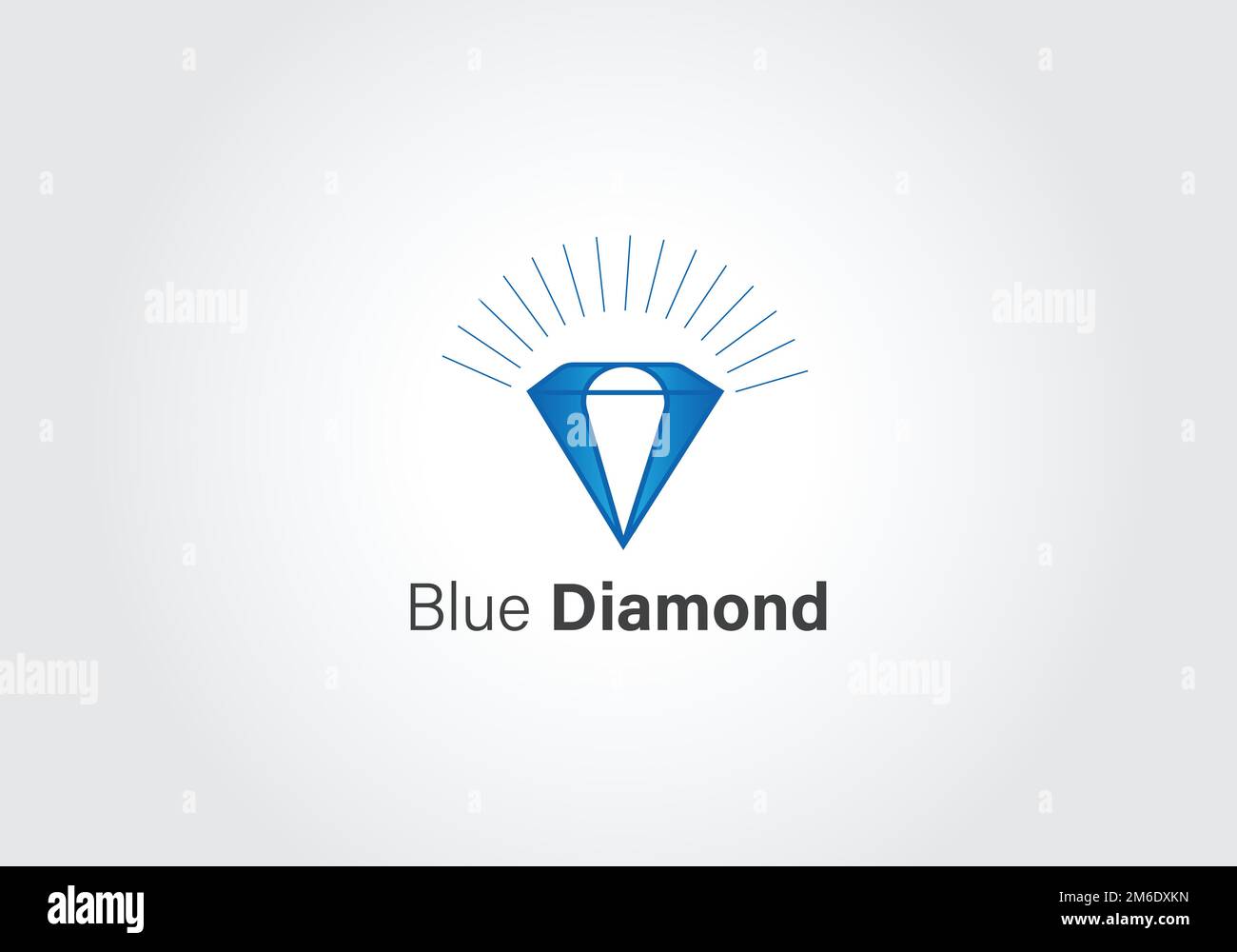 Diamond logo design hi-res stock photography and images - Alamy