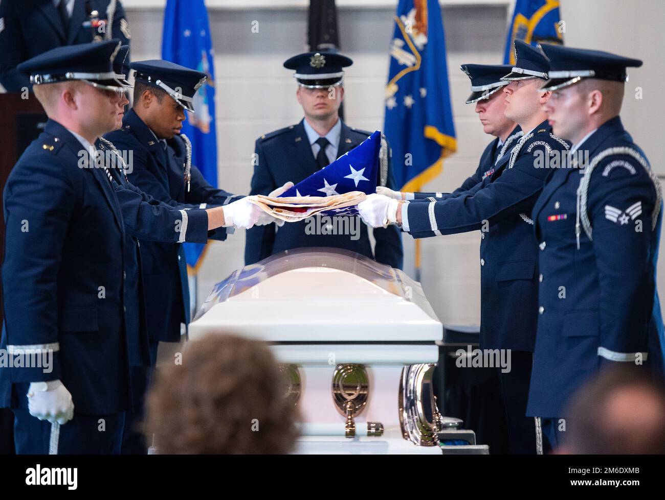 New members of the Wright-Patterson Air Force Base Honor Guard ...