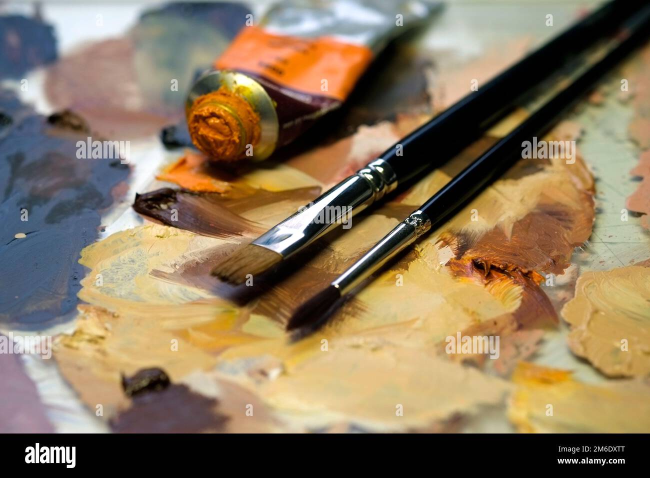 Painting, painting material Stock Photo - Alamy