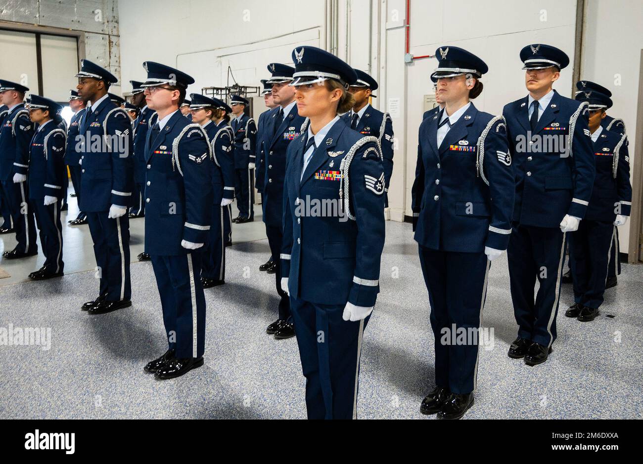 A class of new members of the Wright-Patterson Air Force Base Honor ...
