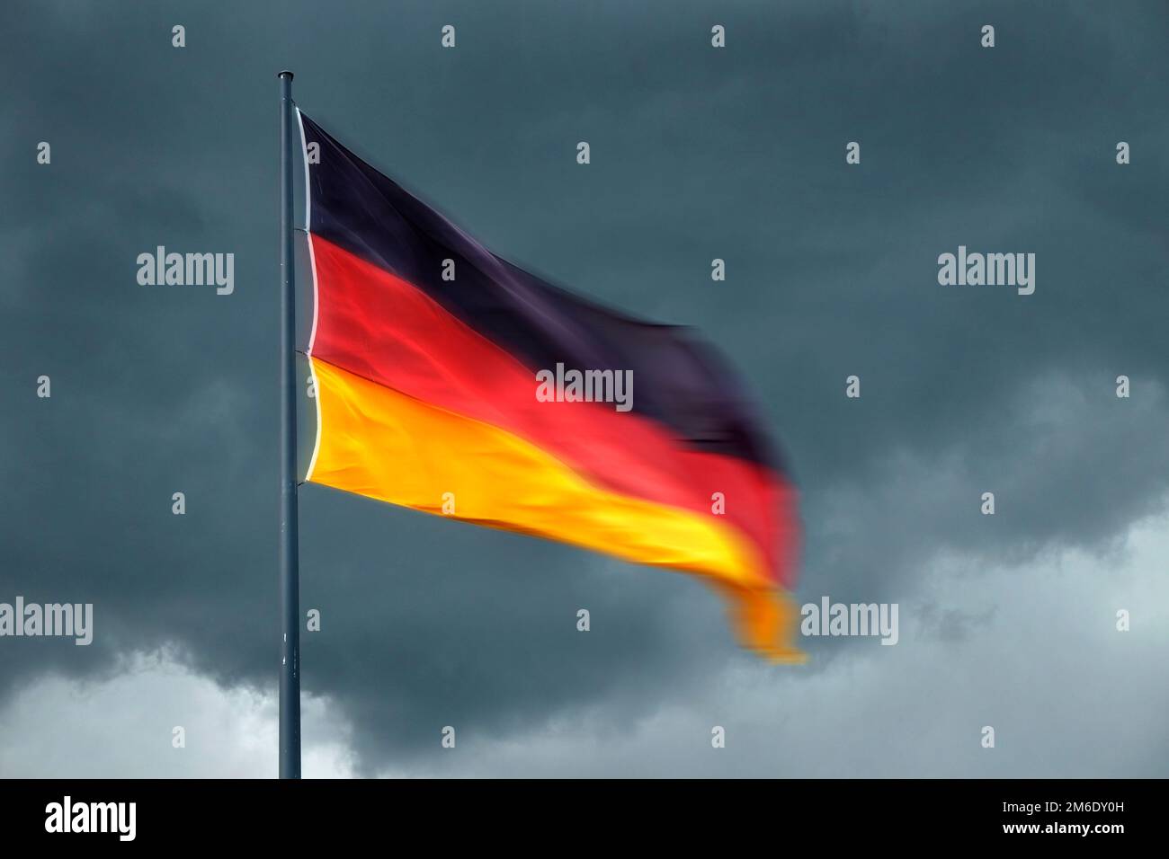 German flag, flag Stock Photo - Alamy
