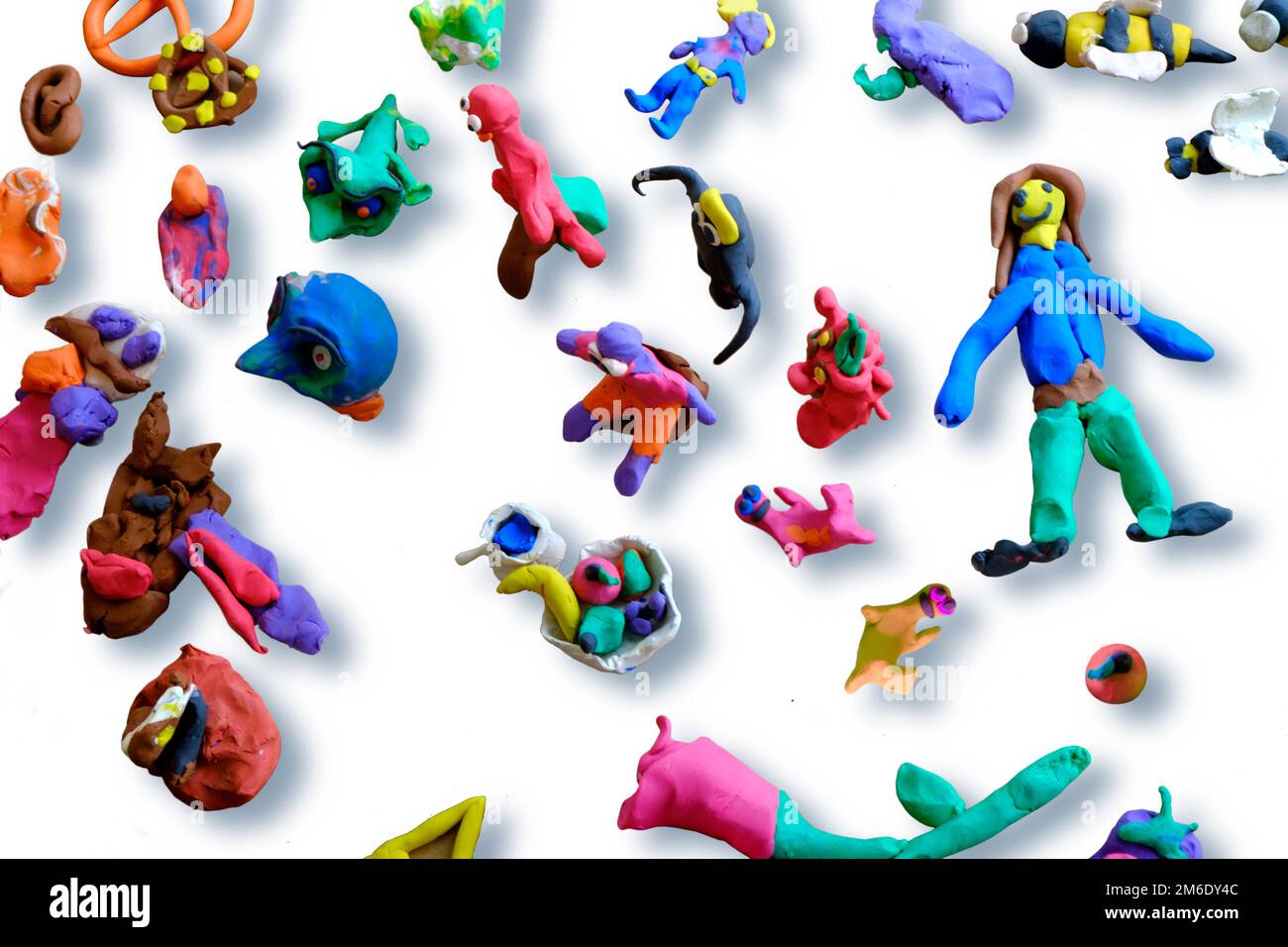 Plasticine figures hi-res stock photography and images - Alamy
