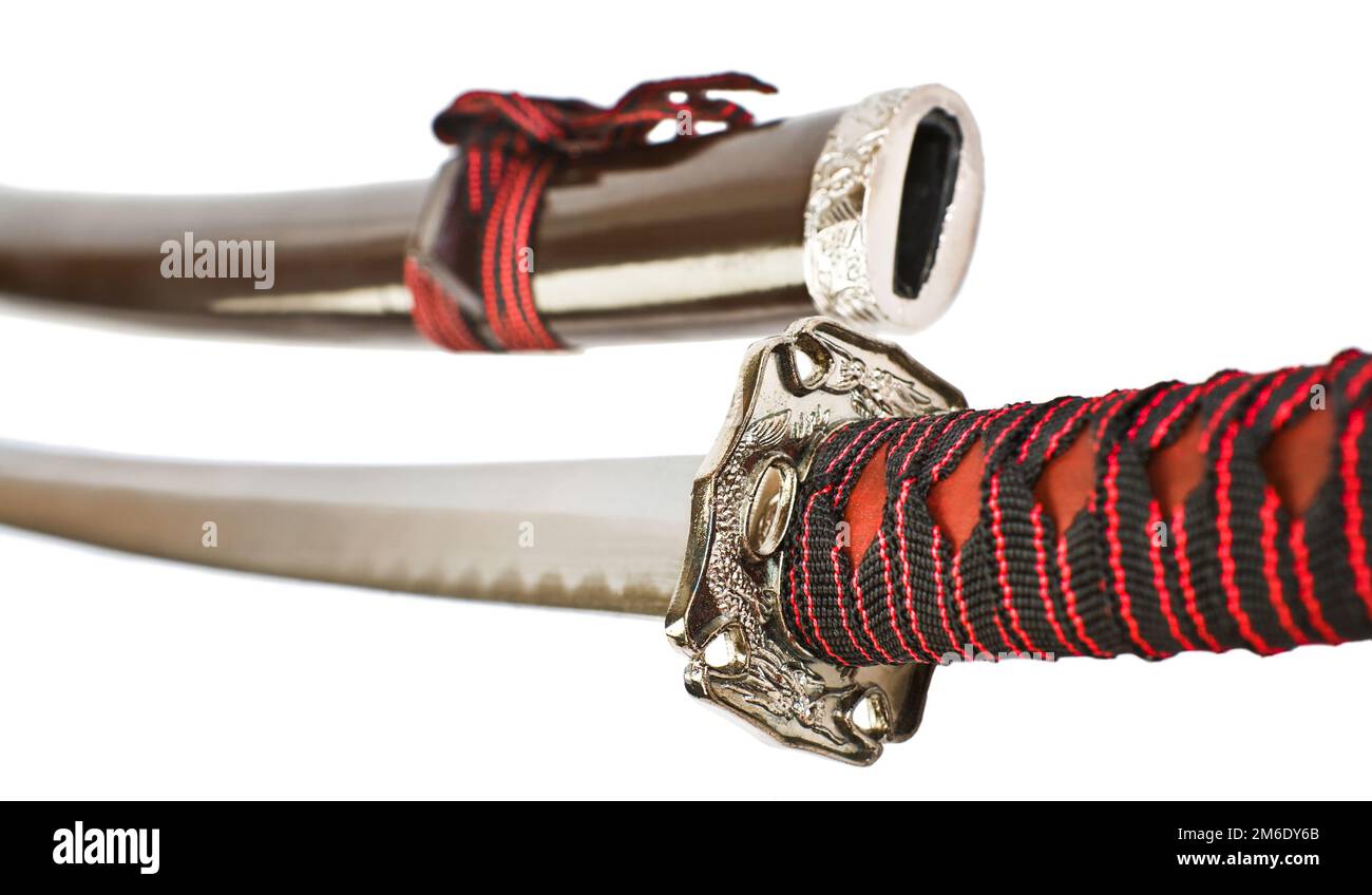 samurai sword isolated Stock Photo - Alamy