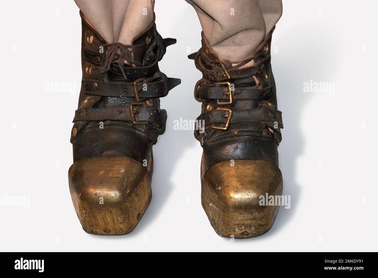 Diving shoes, metal shoes Stock Photo - Alamy