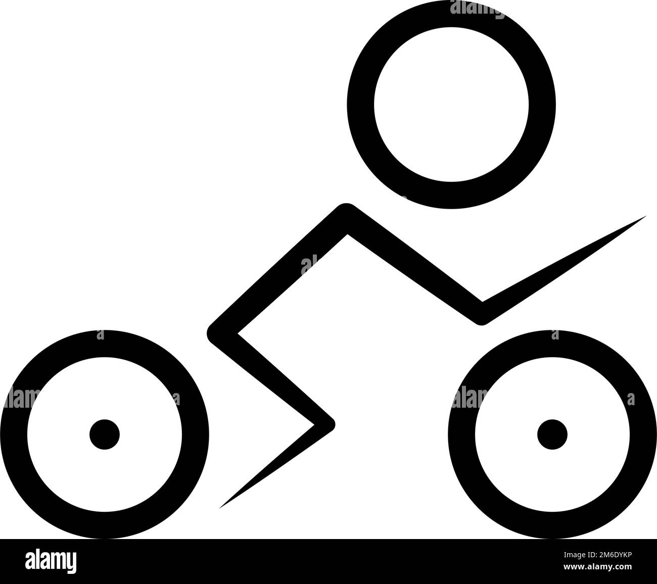 Modern bicycle and bicycle racing logo. Editable vector Stock Vector ...