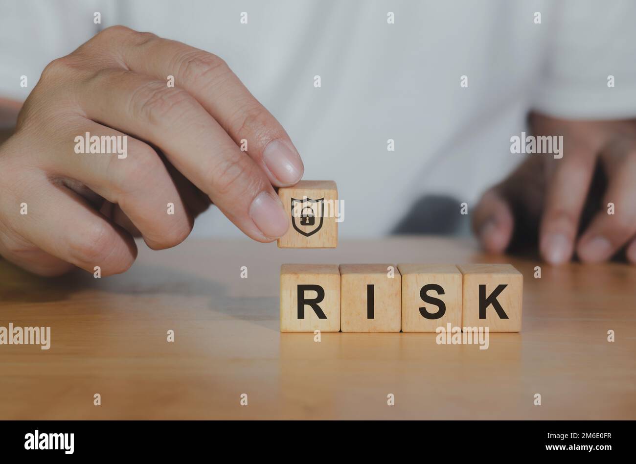 Risk assessment icon hi-res stock photography and images - Alamy