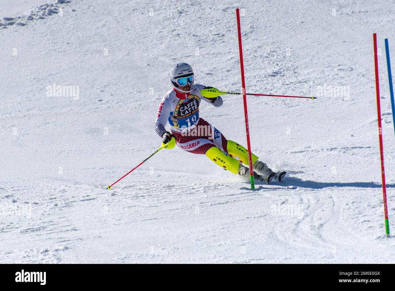 MIKAELA SHIFFRIN USA takes part in the RACE run for the menÂ´s Slalom ...