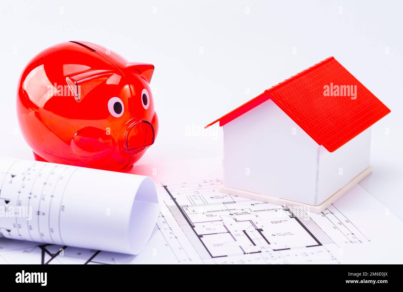 Planning house building Stock Photo - Alamy