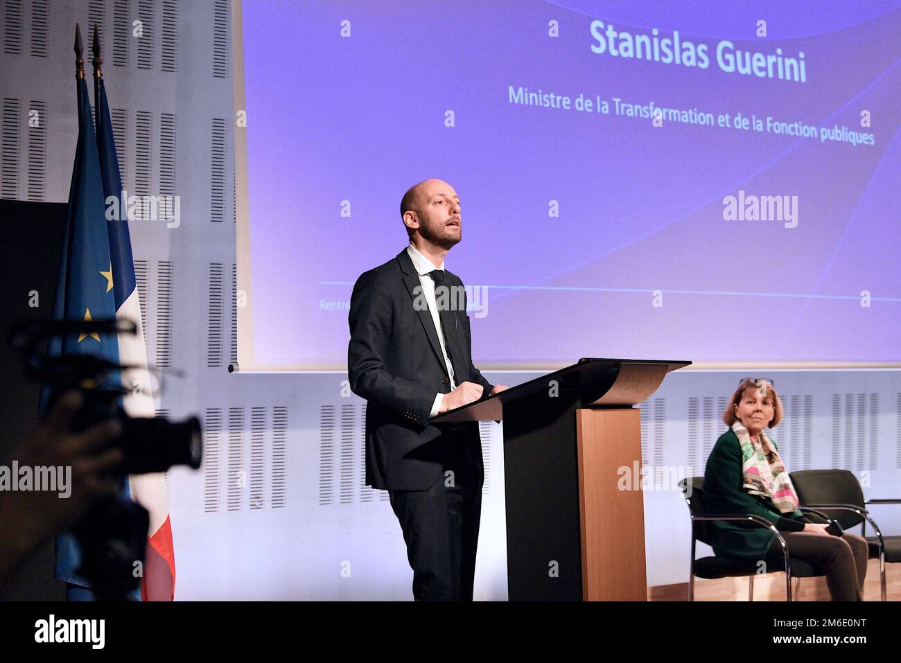 Visit of the Minister Stanislas GUERINI, Minister of Transformation and ...