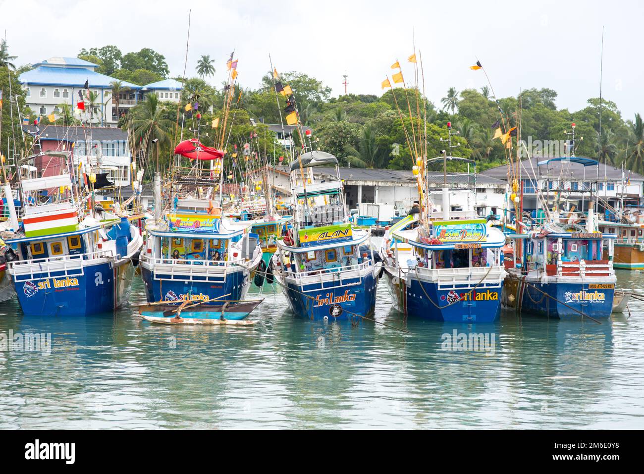 Tangalle, Sri Lanka : 2020 NOV 25 : POrt in the port in the Sunset in ...