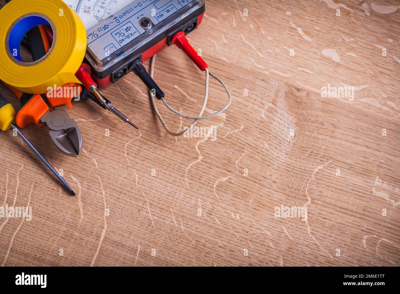 electrical tools insulation resistance tester nippers screwdriver roll ...