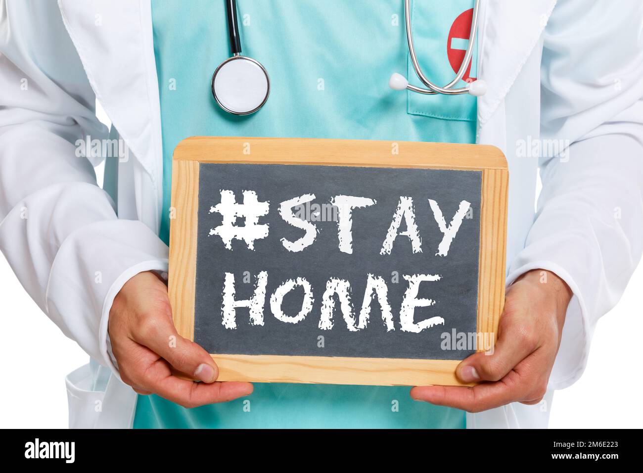 Stay home hashtag stayhome Corona virus coronavirus doctor ill illness ...