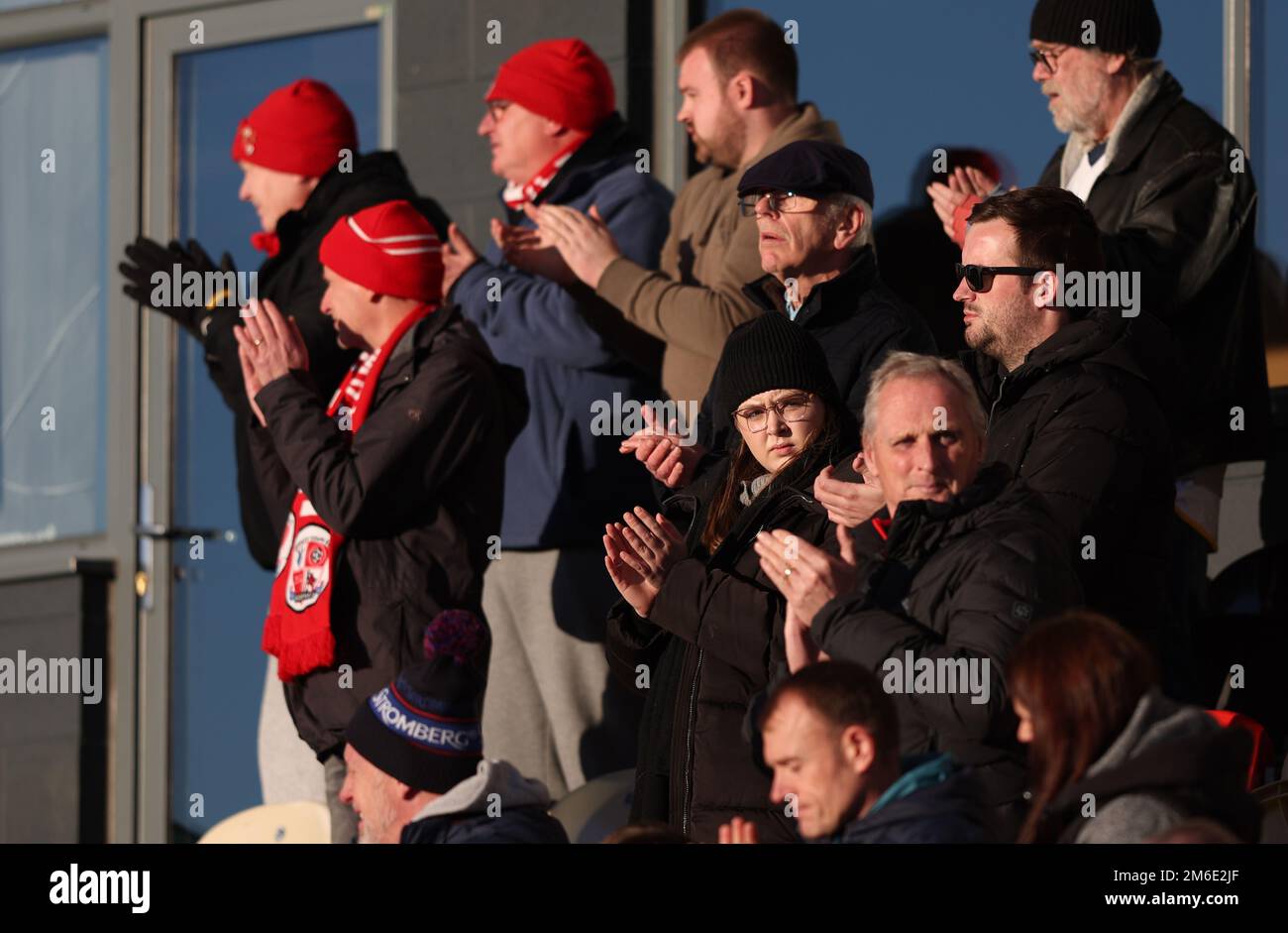 Crawley fans 2022 hi-res stock photography and images - Alamy