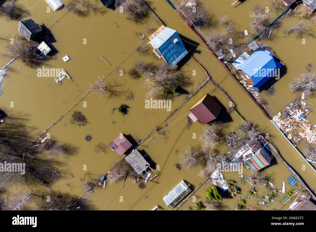 Flooded suburban areas hi-res stock photography and images - Alamy