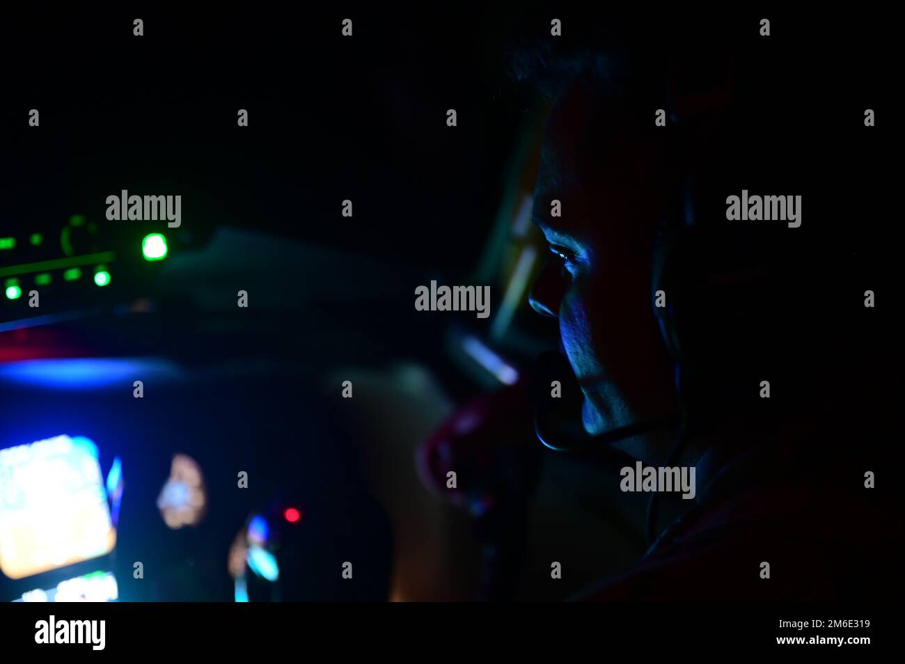 U.S. Air Force 1st Lt. Tim Germann, a KC-135 Stratotanker pilot ...