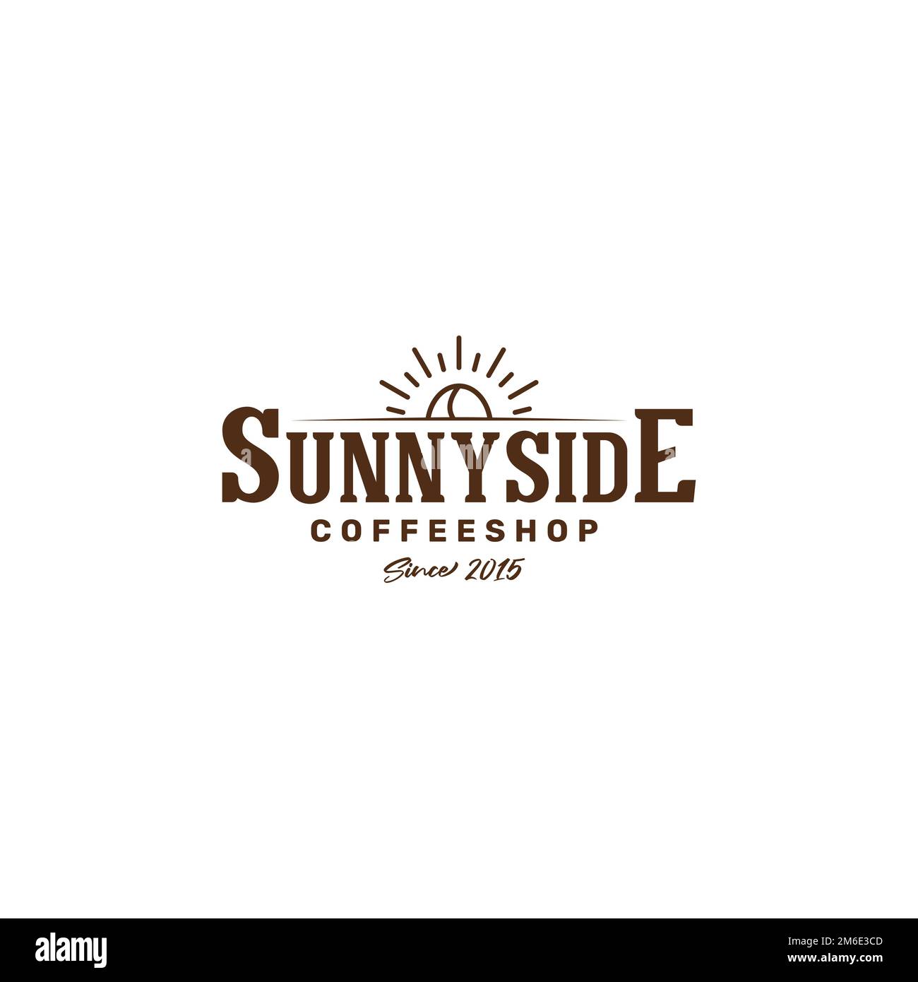 Coffee shop vintage logo design. Coffee bean hipster logo design ...