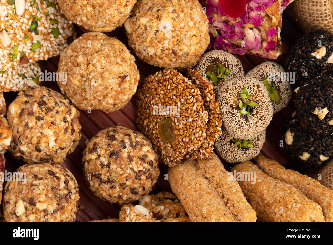 Gajak rolls hi-res stock photography and images - Alamy