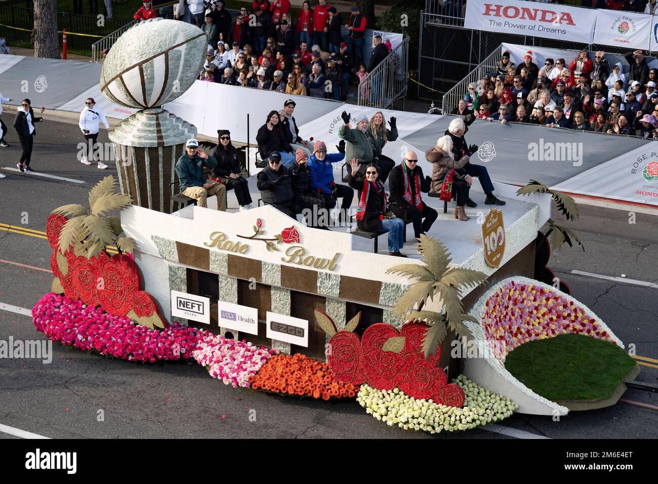 Pasadena, California, USA. 2nd Jan, 2023. The 134th annual Rose Parade ...