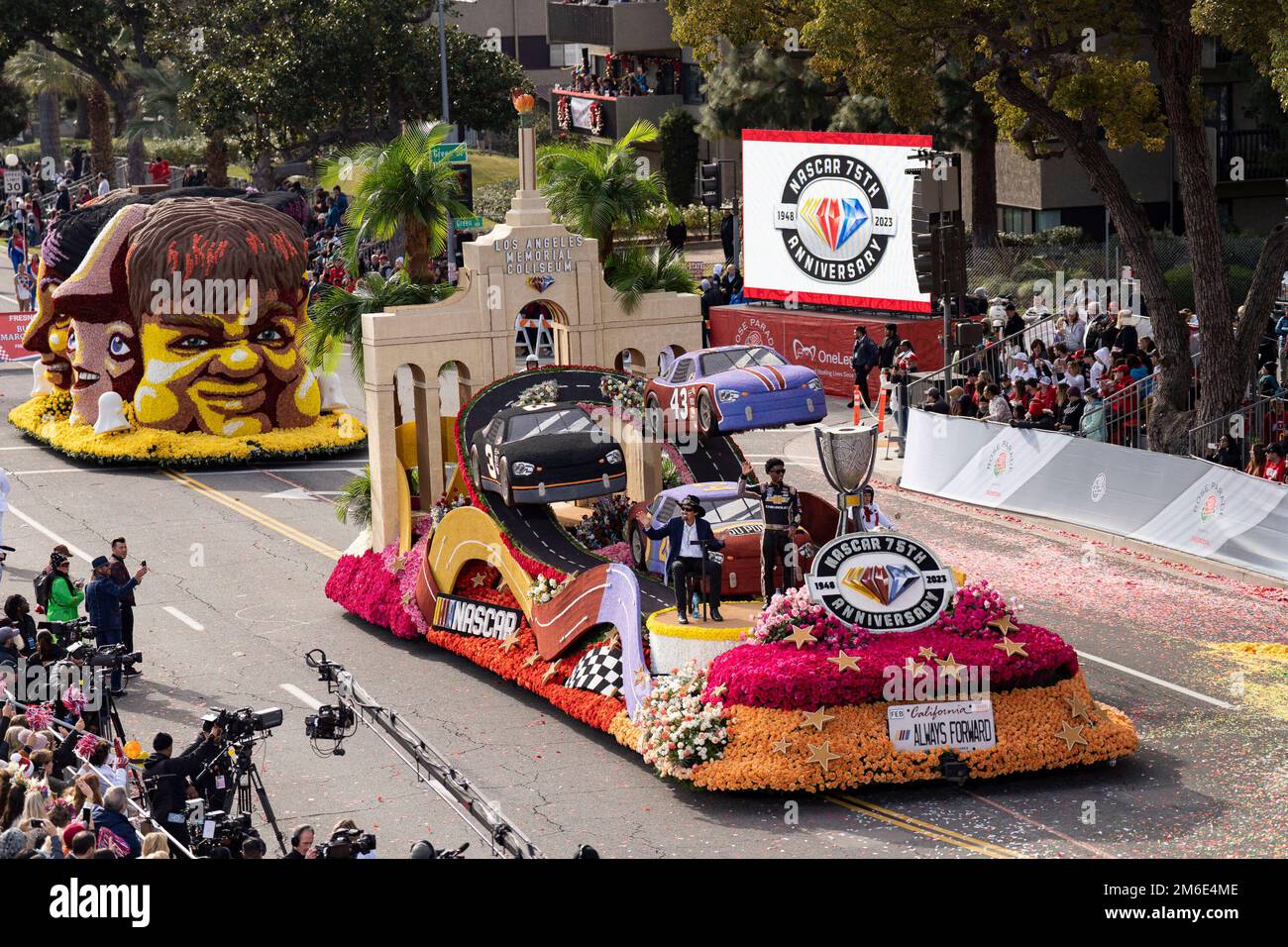 Rose Parade, Pasadena, USA The 134th annual Rose Parade is held in ...