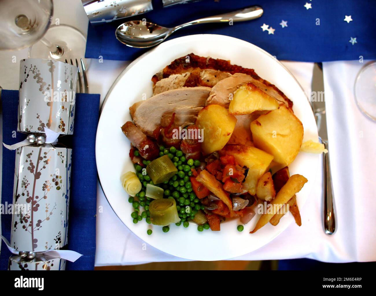 File photo dated 25/12/12 of a traditional Christmas Dinner, as British ...