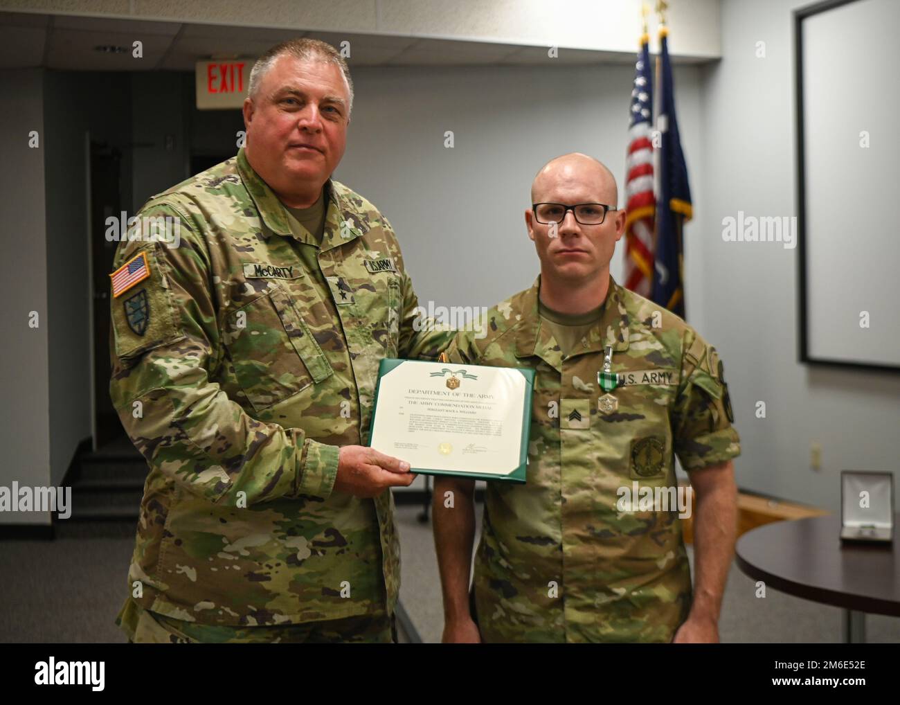 U.S. Army Maj. Gen. Van McCarty, the adjutant general of South Carolina ...