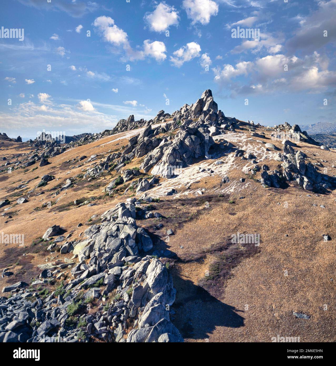 Mountain landscape, Kazakhstan Stock Photo - Alamy