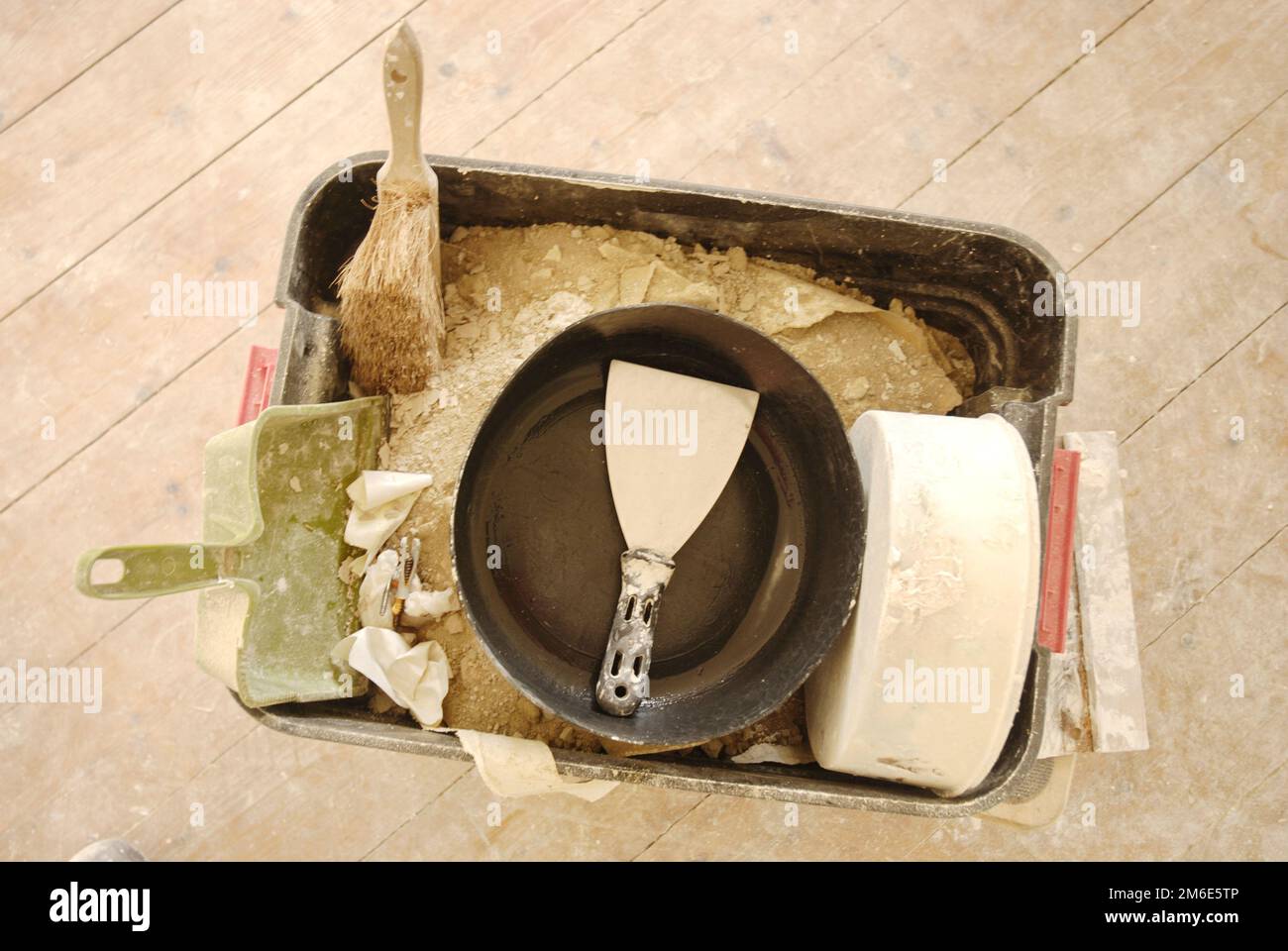 Collect concrete shovel in bucket hi-res stock photography and images ...
