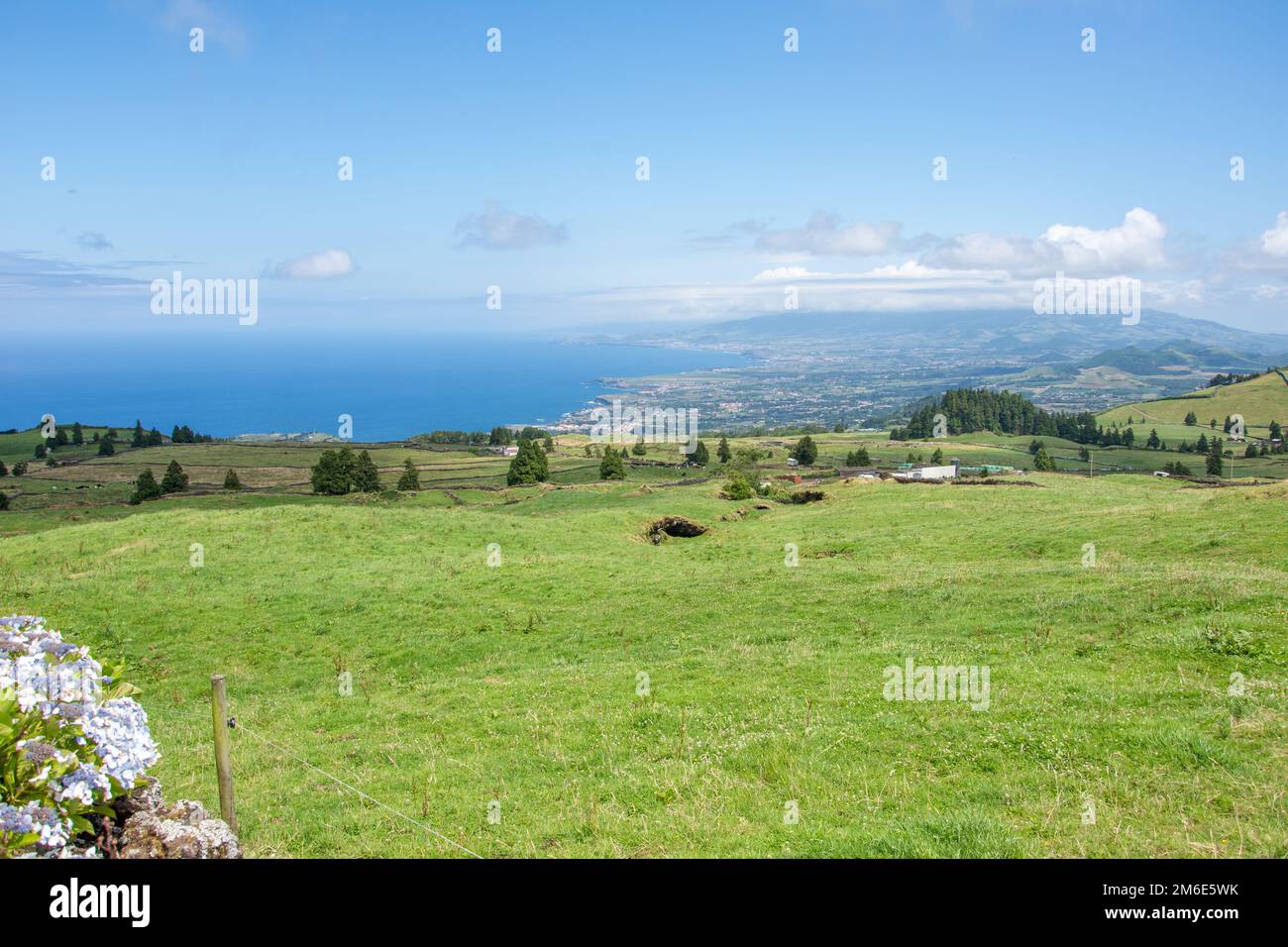Walk on the Azores archipelago. Discovery of the island of Sao Miguel ...