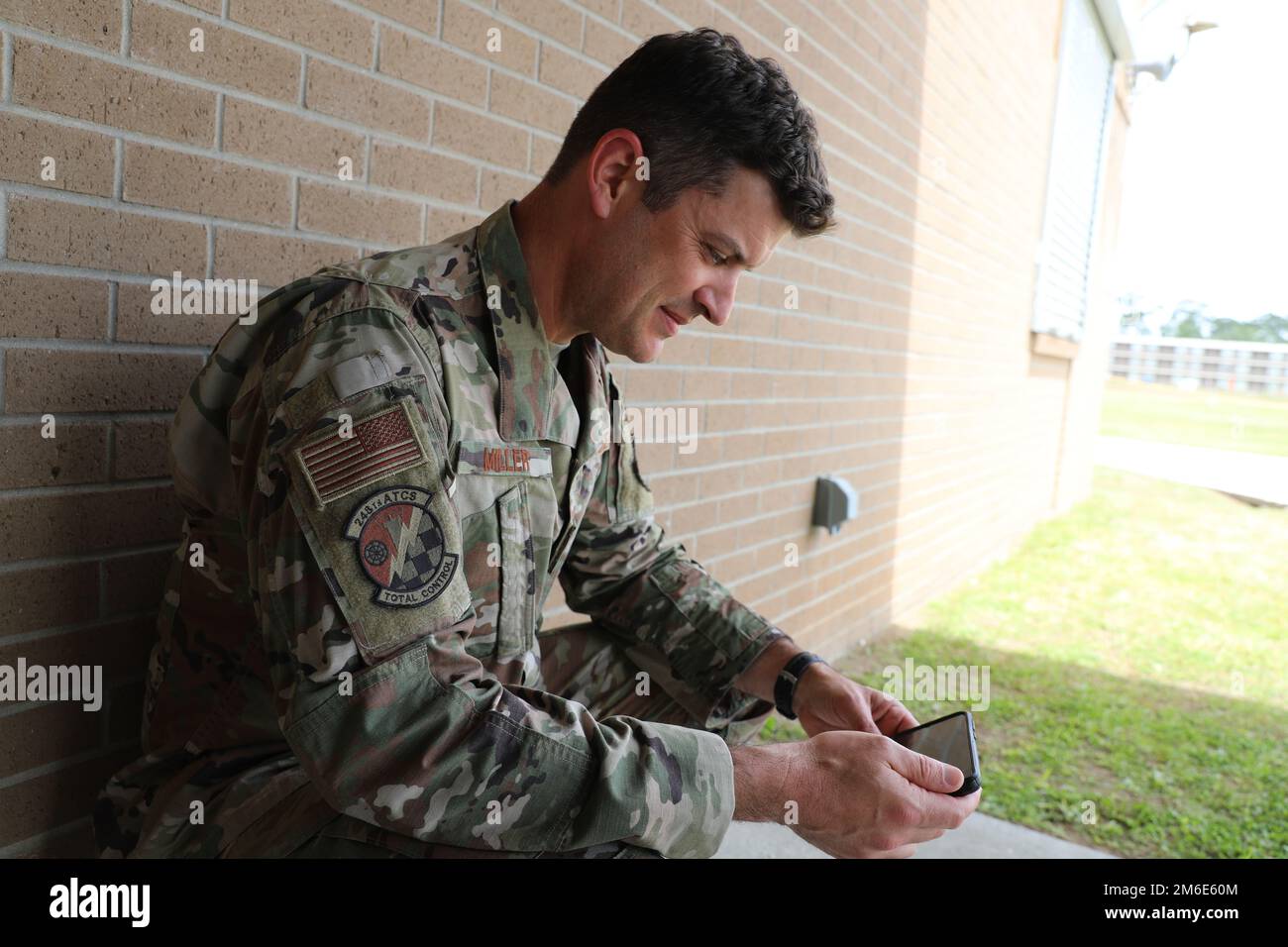 U.S. Air Force Maj. Matthew Miller, director of operations with the ...