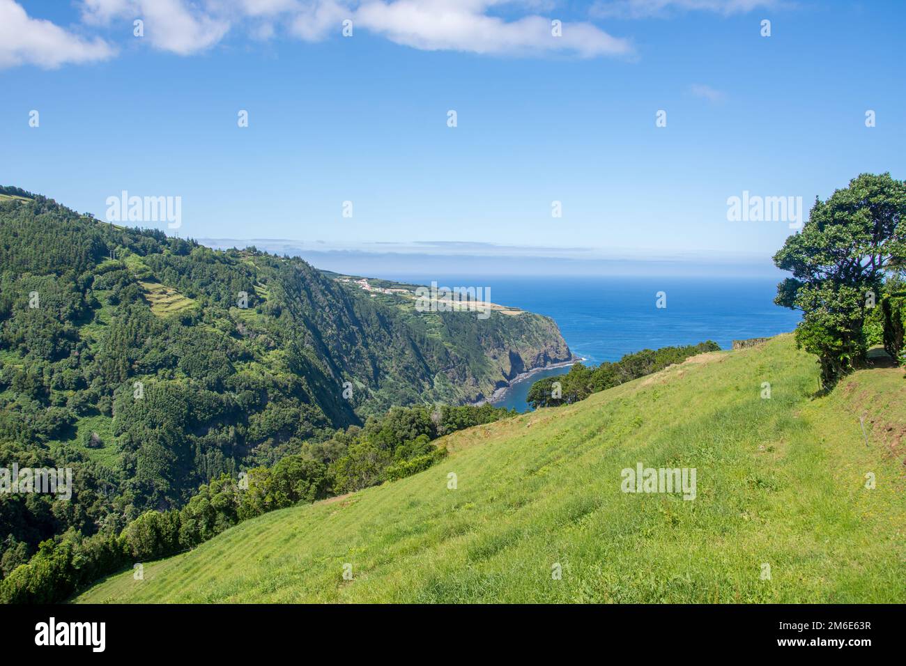 Walk on the Azores archipelago. Discovery of the island of Sao Miguel ...
