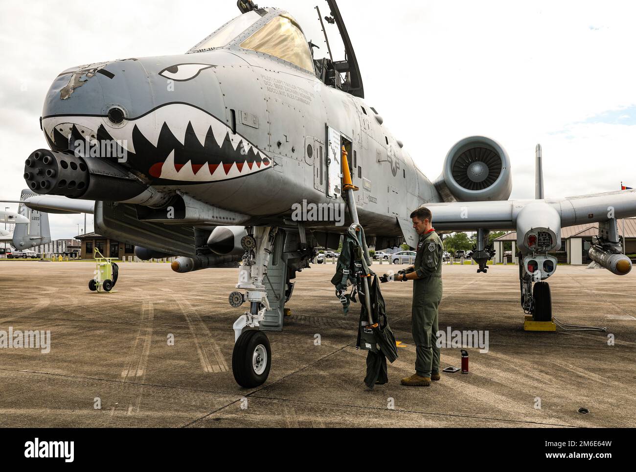 U.S. Air Force Maj. Zach Peters, an A-10 Thunderbolt II pilot with the ...