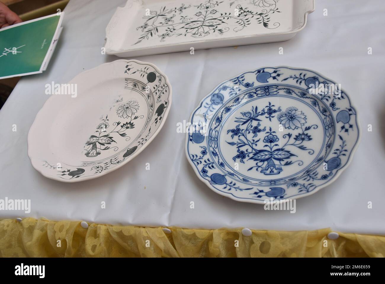 Authentic porcelain production in the famous Porcelain Manufactory in ...