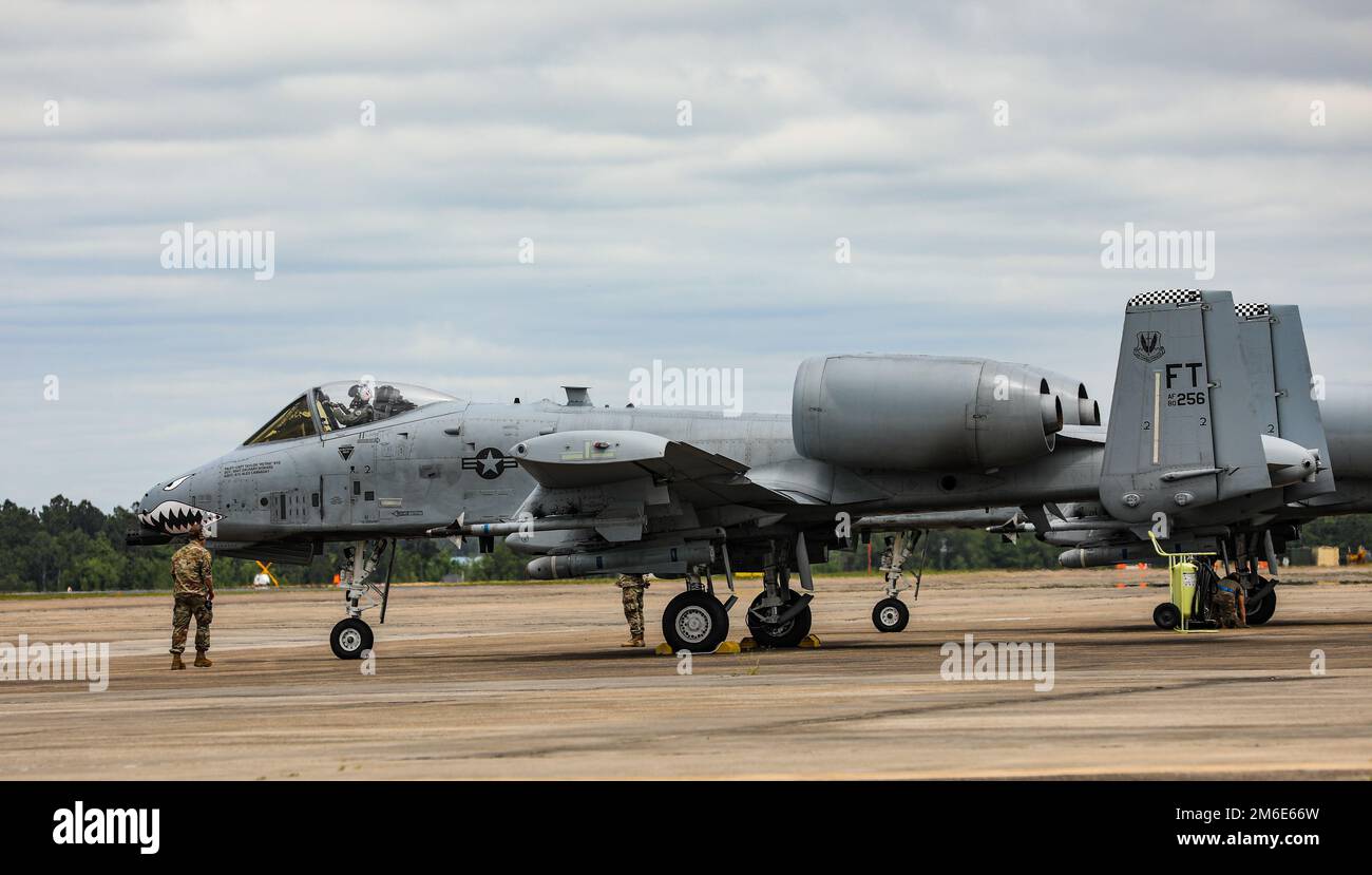 U.S. Air Force Maj. Zach Peters, A-10 Thunderbolt II pilot with the ...
