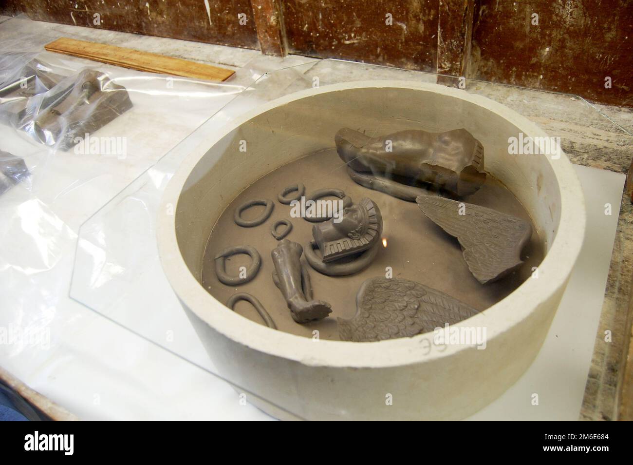 Authentic porcelain production in the famous Porcelain Manufactory in ...