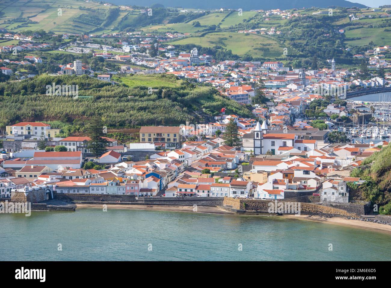 Walk on the Azores archipelago. Discovery of the island of Faial ...
