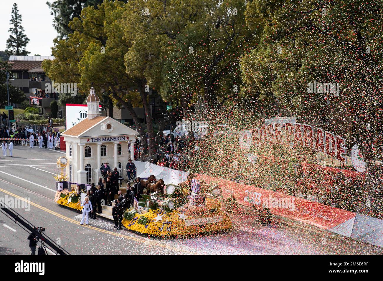 Pasadena, California, USA. 2nd Jan, 2023. The 134th annual Rose Parade ...