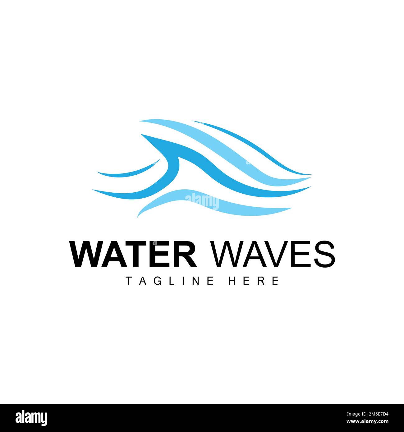 Water layer logo Stock Vector Images - Alamy